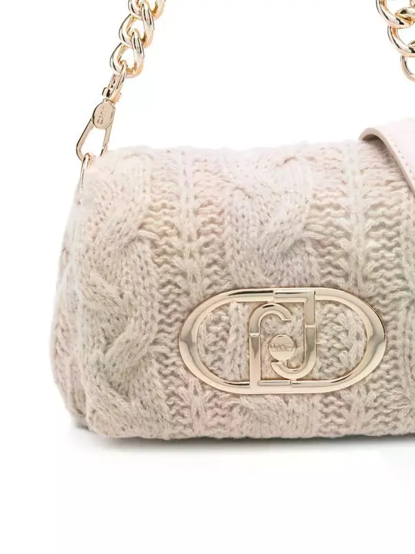 Liu Jo Mini Cable-knit Shoulder Bag