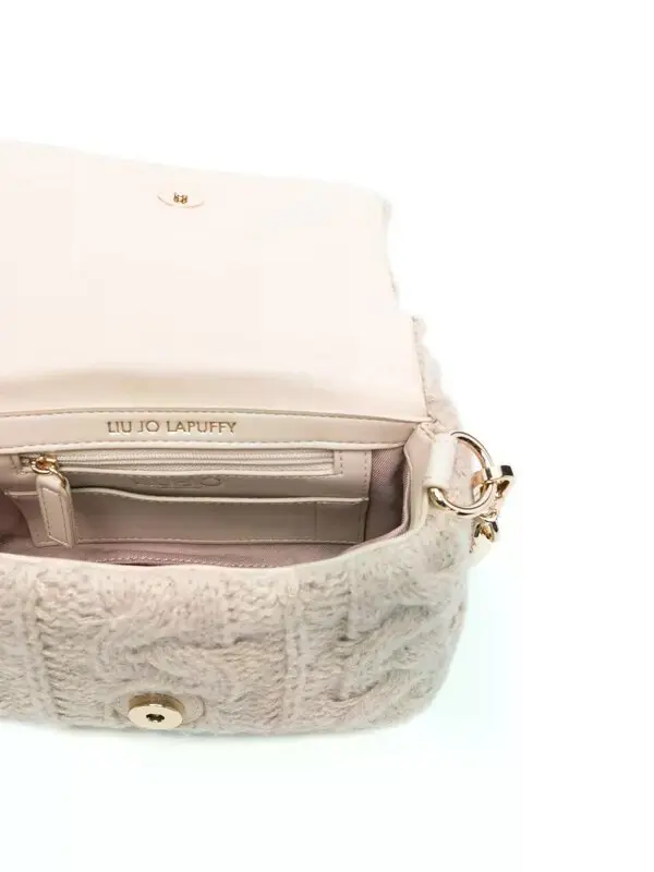 Liu Jo Mini Cable-knit Shoulder Bag
