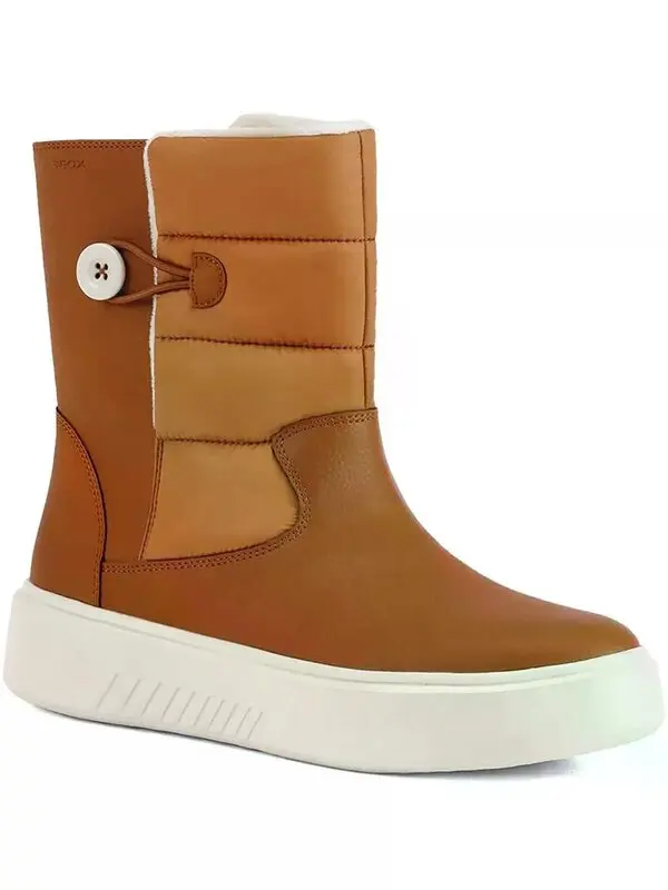 Geox Leather High-top Sneakers