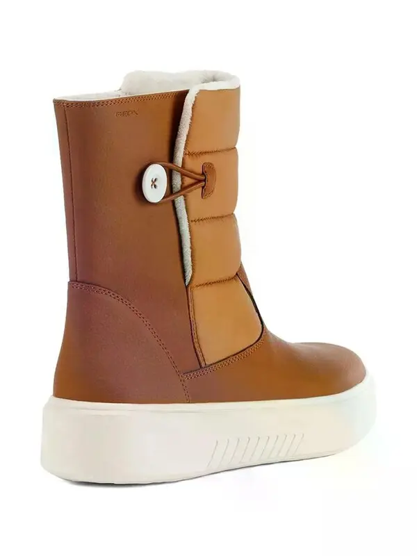 Geox Leather High-top Sneakers