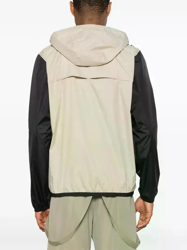 Play Comme Des Garcon X K-way Heart-patch Lightweight Jacket - Neutrals