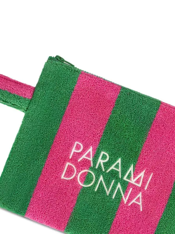 PARAMIDONNA Striped Clutch