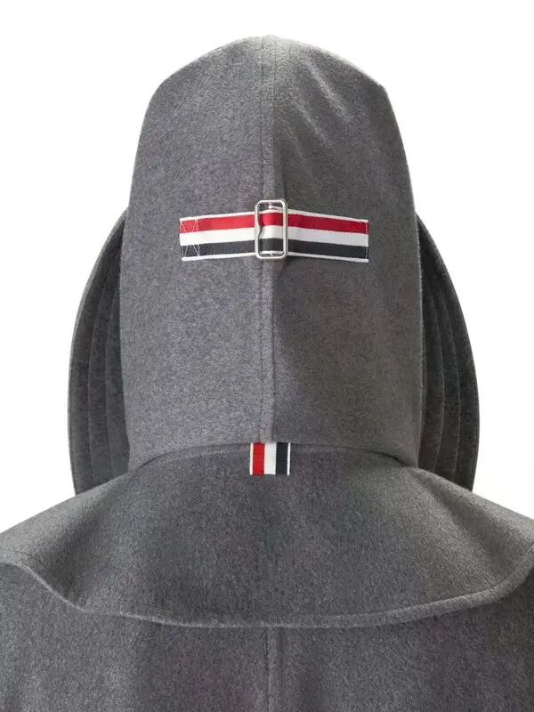 Thom Browne Cashmere Waterproof Hooded Parka