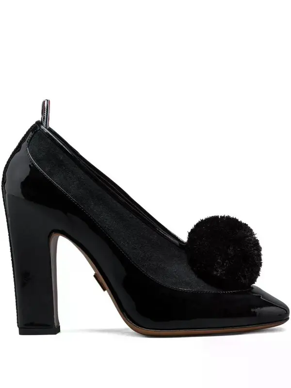 Thom Browne 90mm Pom-pom Opera Pumps
