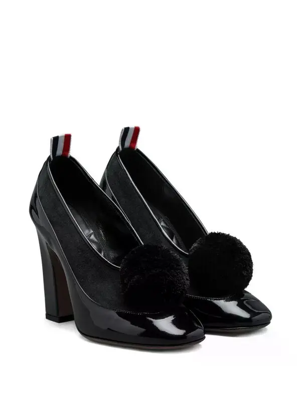 Thom Browne 90mm Pom-pom Opera Pumps