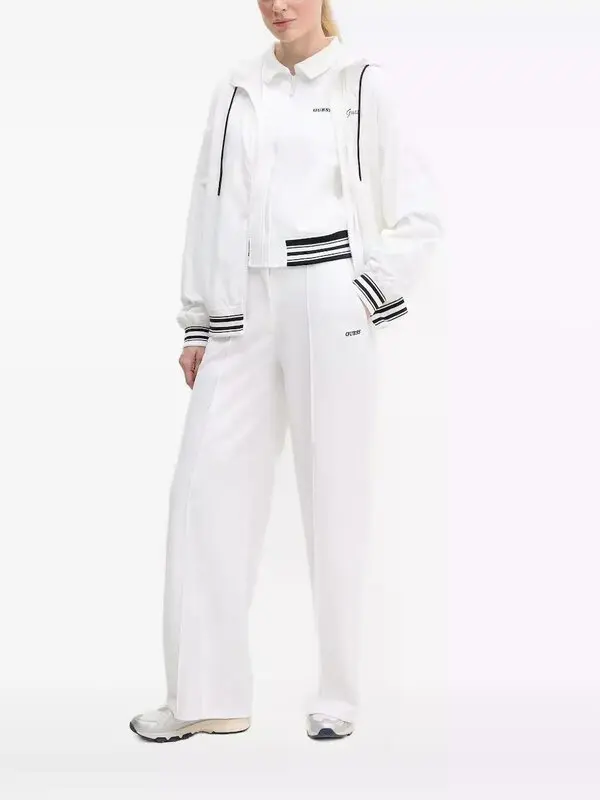 Guess Hooded Zip-front Jacket