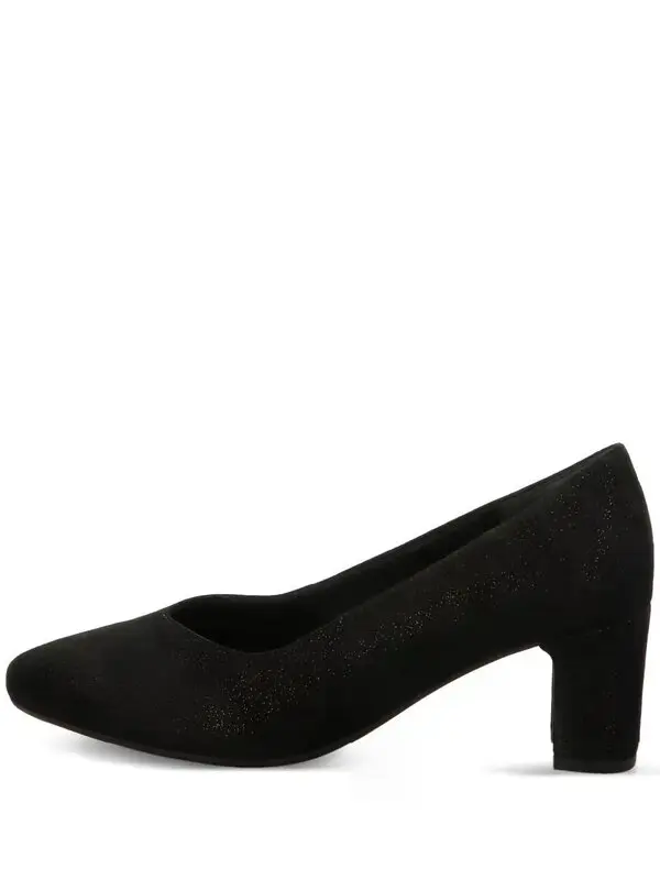 Gabor Glitter-detail Block-heel Pumps