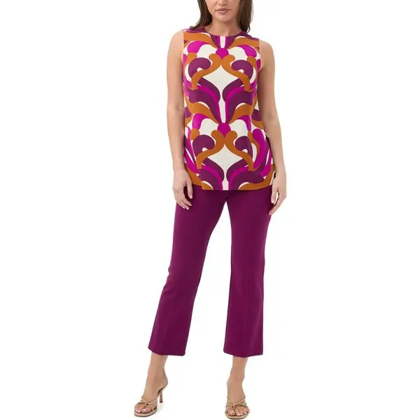 Trina Turk Haruto Printed Sleeveless Top