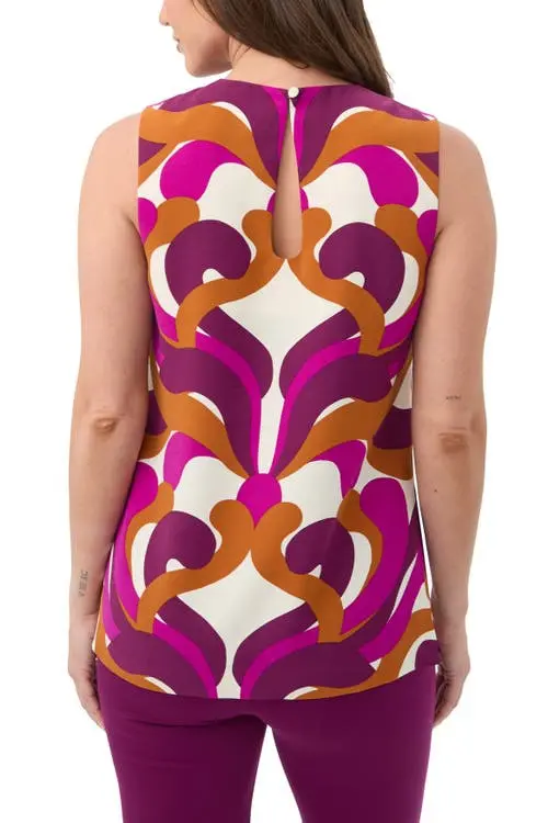Trina Turk Haruto Printed Sleeveless Top