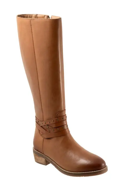 Softwalk Knee High Boots - Luggage