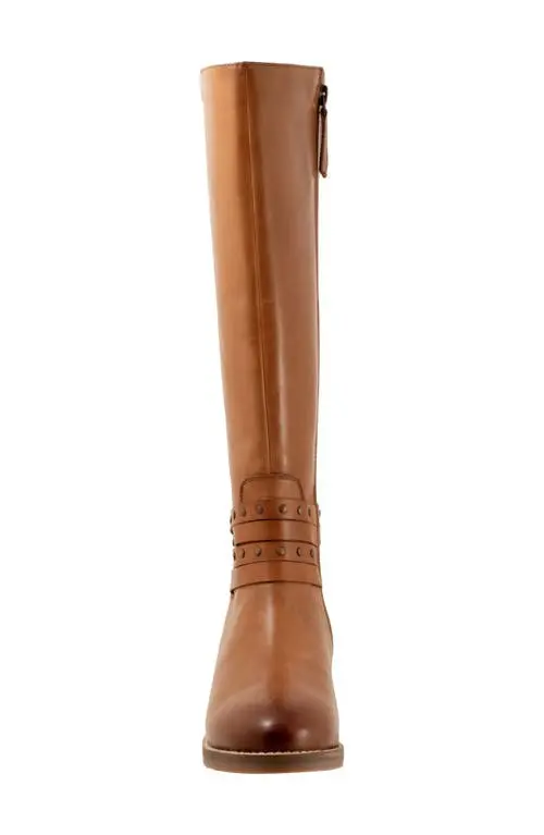 Softwalk Knee High Boots - Luggage