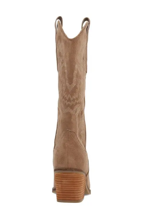 Mia Western Boot - Maple