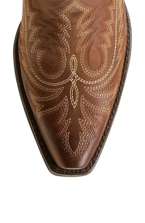 Ariat Round Up Collins Western Boot - Rafter Tan