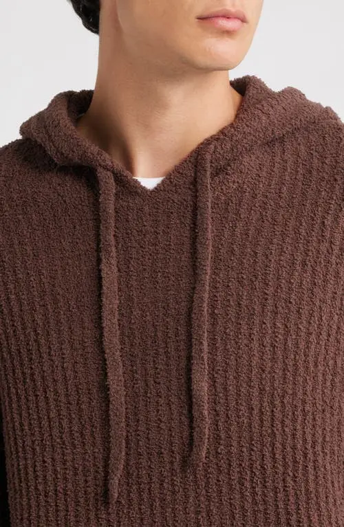UGG Finnegan Ribbed Hoodie - Cola