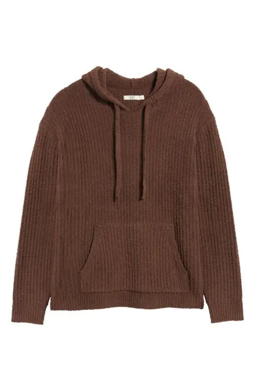 UGG Finnegan Ribbed Hoodie - Cola