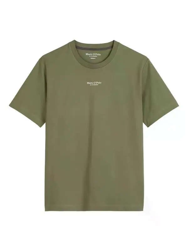 Marc O'polo Logo-print Crew-neck T-shirt - Green
