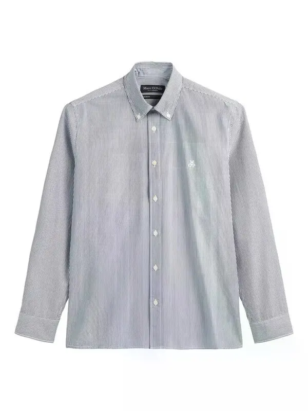 Marc O'polo Striped Button-down Shirt - Blue