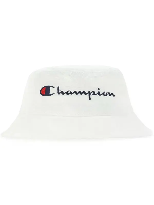 Champion Logo-embroidered Bucket Hat - White