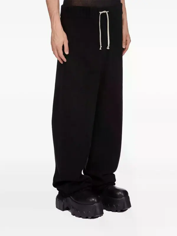 Rick Owens Ribbed-cuff Drawstring Trousers
