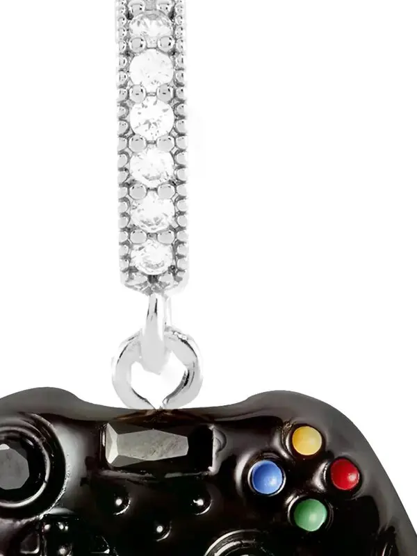 CRYSTAL HAZE Gamer Zirconia-embellished Pendant