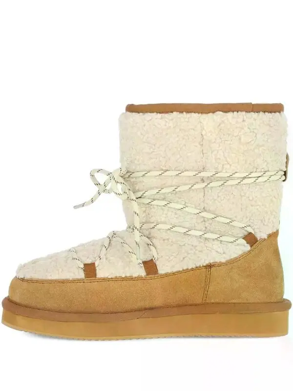MEXX Lace-up Shearling Boots