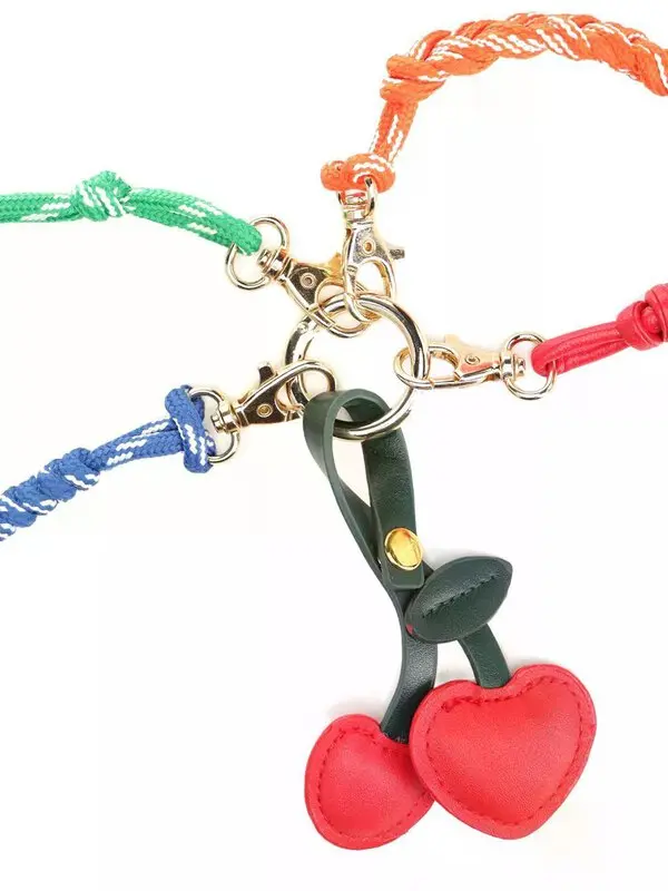 HIDESINS Cherry Heart Keyring
