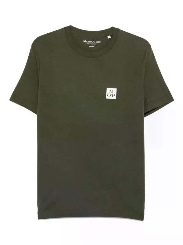 Marc O'polo Logo Cotton T-shirt - Green