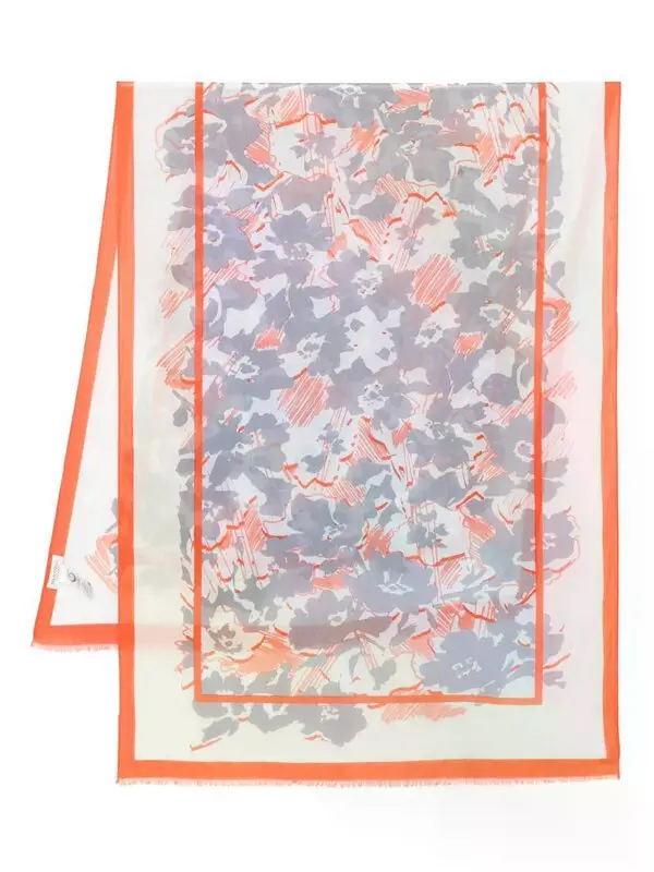 Marc O'polo Floral-print Scarf - White