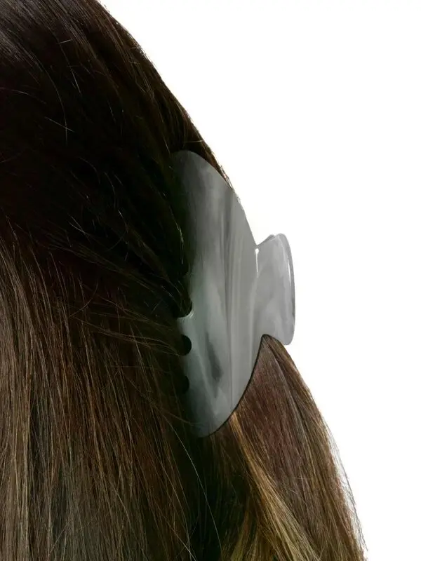 SALT & WAVE Marble Effect Claw Clip - Grey