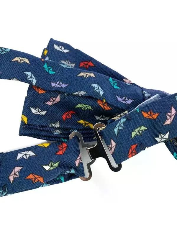 FEFÈ Graphic-print Bow Tie