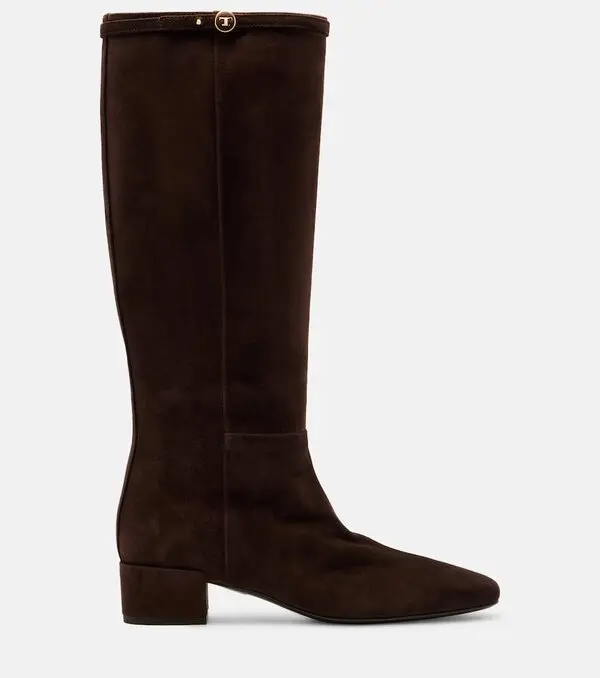 TOD'S Suede Knee-high Boots