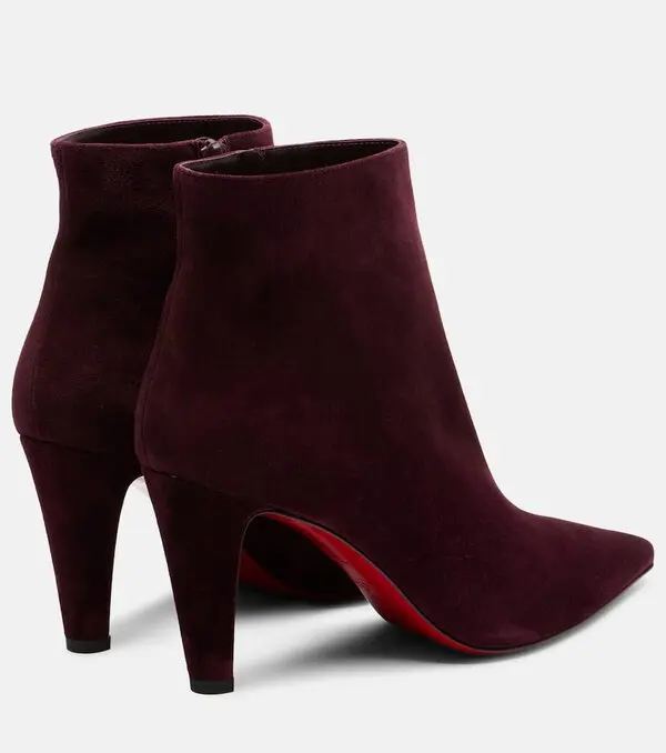 CHRISTIAN LOUBOUTIN Suede Ankle Boots