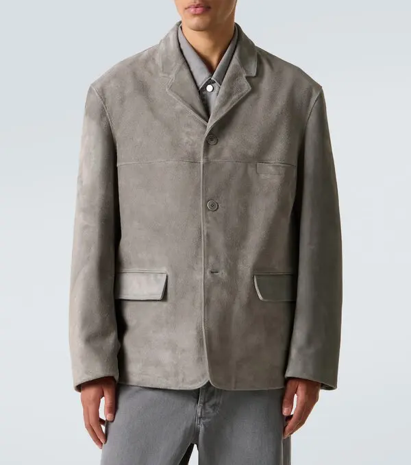LEMAIRE Suede Blazer
