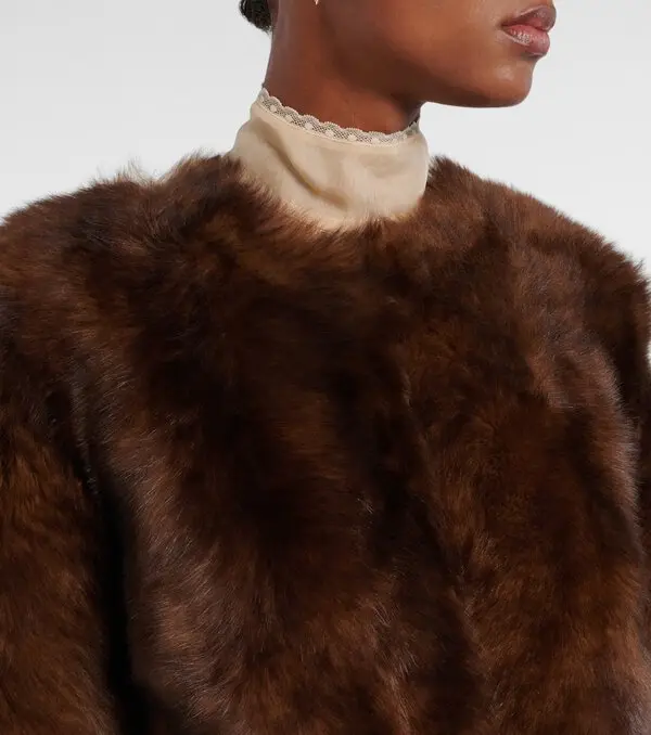 Zimmermann Hypnotic Shearling Jacket
