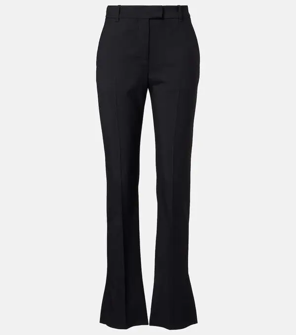 Alexander McQueen Wool Gabardine Suit Pants