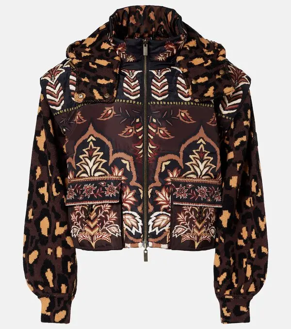 Farm Rio Winter Ainika Paneled Jacket