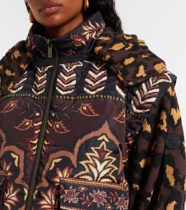 Farm Rio Winter Ainika Paneled Jacket