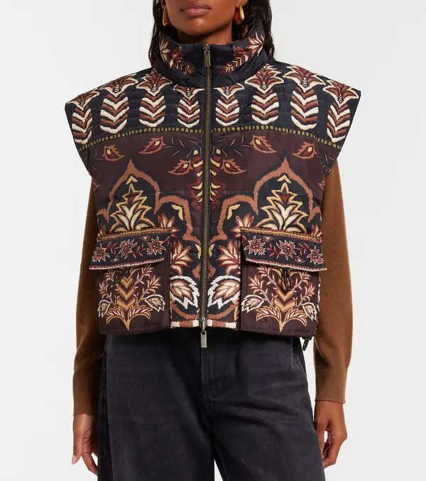 Farm Rio Winter Ainika Paneled Jacket
