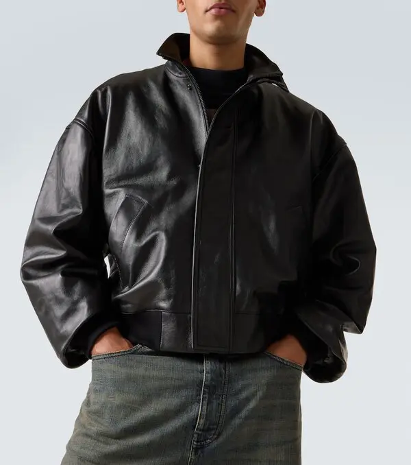 Balenciaga Leather Blouson