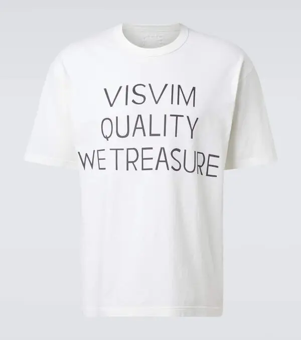 Visvim Jumbo Printed Cotton-blend T-shirt