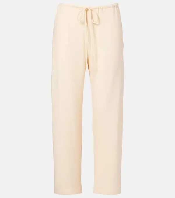 LESET Lauren Jersey Straight Pants