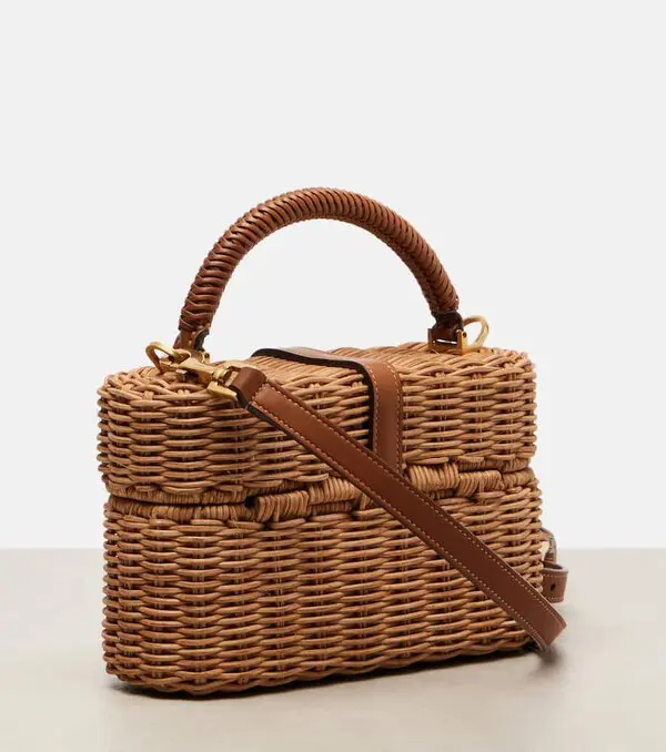 Saint Laurent Gaby Vanity Bag - Beige