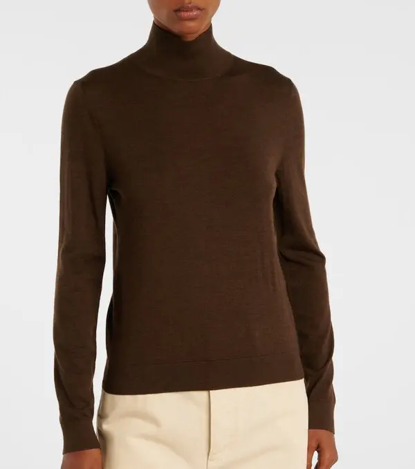 Loro Piana Tasmanian Virgin Wool Turtleneck Sweater