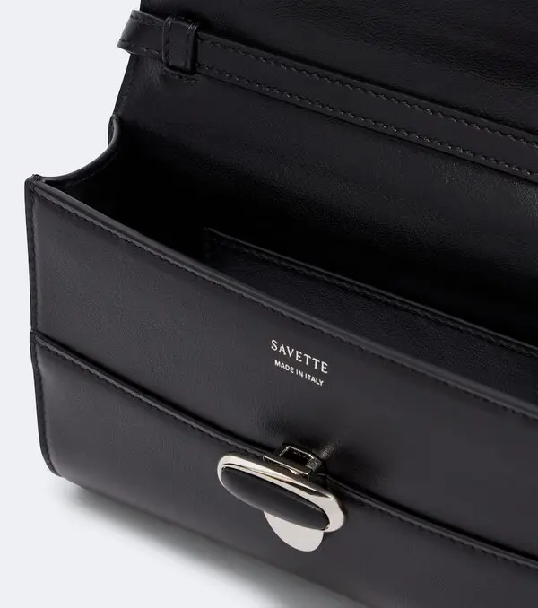 Savette Symmetry Leather Shoulder Bag