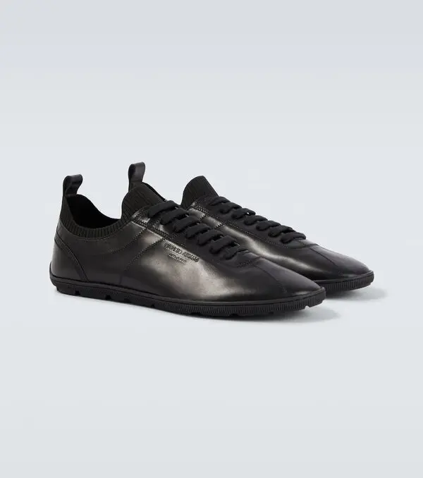 Giorgio Armani Leather Sneakers