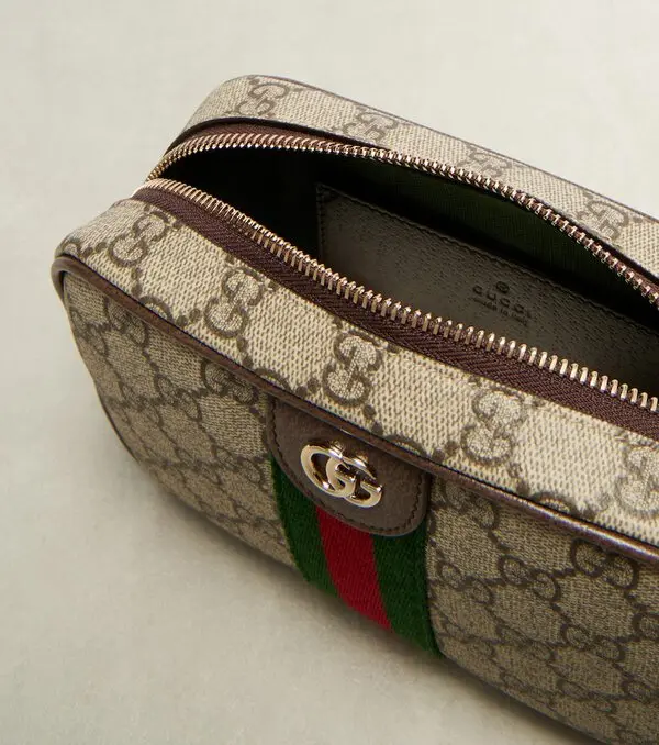 Gucci Ophidia Small Crossbody Bag - Beige