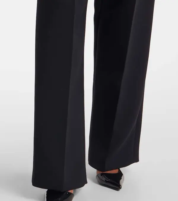 Khaite August High-rise Wide-leg Pants