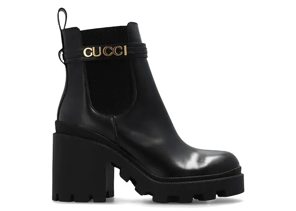 Gucci Trip Heeled Boots