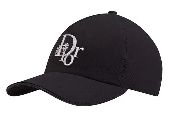 Dior X Erl Baseball Cap - Black