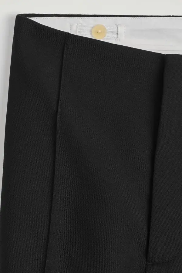 Cos Slim Wool Tapered Pants